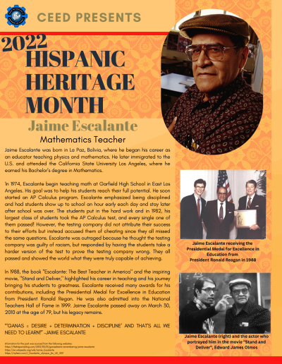 Hispanic Heritage Month 2022 | CEED