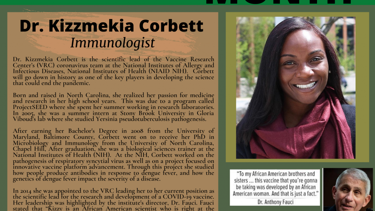Dr. Kizzmekia Corbett | CEED